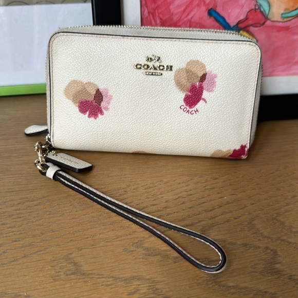Coach | Bags | Coach Floral Wallet | Poshmark